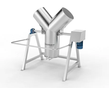 Y Mixer for powdered products